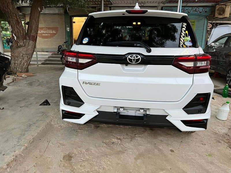 TOYOTA RAIZE Z PACKAGE MODELISTA KIT FULLY LOADED PACKAGE - Cars ...